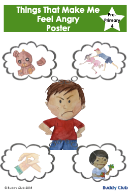 Faces & Feelings: PP: 3. Things That Make Me Feel Angry - Poster ...