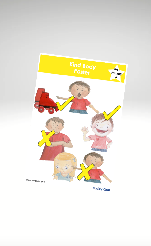 Chit & Chat: PP: 6. Kind Body - Poster – Buddy Club