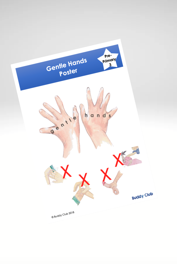 Play & Pretend: PP: 3. Gentle Hands - Poster – Buddy Club