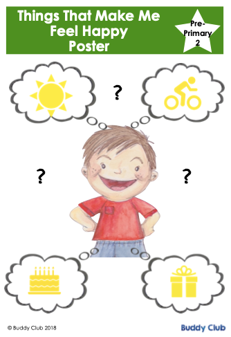 Faces & Feelings: PP: 2. Things That Make Me Feel Happy - Poster ...