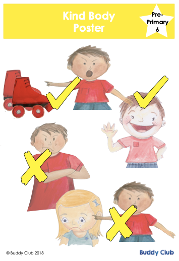 Chit & Chat: PP: 6. Kind Body - Poster – Buddy Club