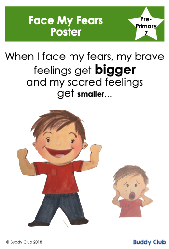 Faces & Feelings: PP: 7. Face My Fears - Poster – Buddy Club
