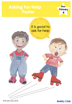 Chit & Chat: PP: 8. Asking For Help - Poster – Buddy Club