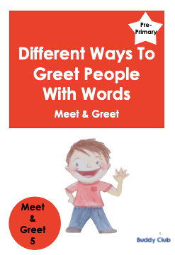 Meet & Greet: PP: 5. Different Ways To Greet People With Words - Story ...