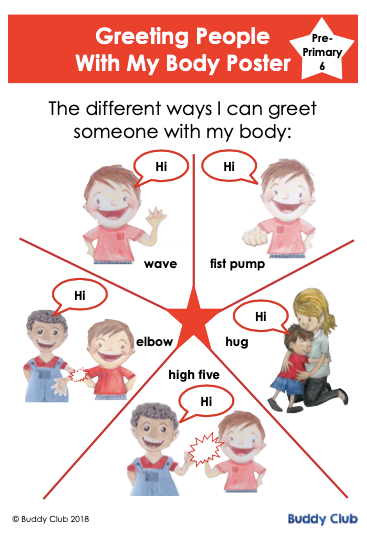 Meet & Greet: PP: 6. Greeting People With My Body - Poster – Buddy Club
